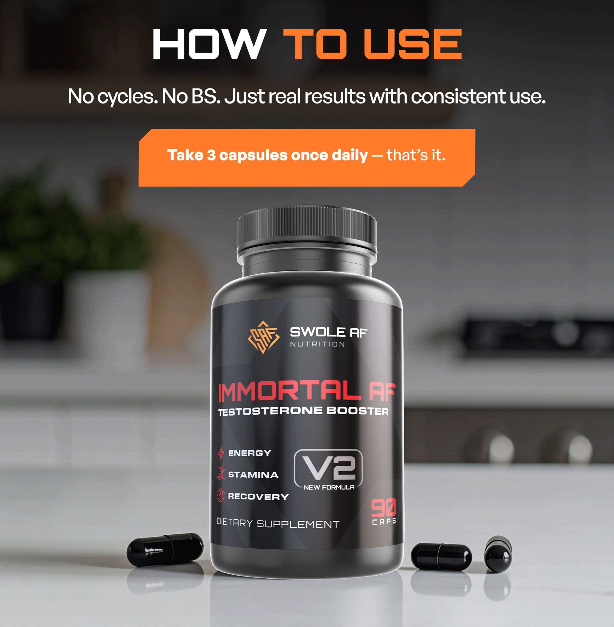 IMMORTAL AF - Swole AF Nutrition