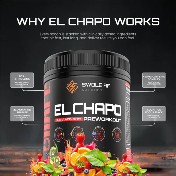 El Chapo Pre Workout | SWOLE AF